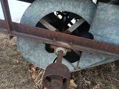Belle City Hart Threshing Machine on Steel, SN: H4 - Hamilton-Maring ...