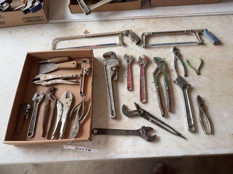 Crescent Wrenches, Pipe Wrench, Vice Grip, Hacksaw - Hamilton-Maring ...