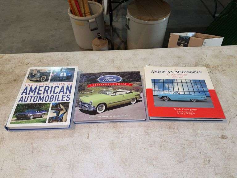 Hardcover Automobile Books - Hamilton-Maring Auction Group
