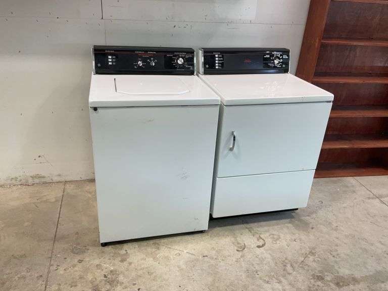 General Electric heavy duty 2 speed washer and heavy duty automatic ...