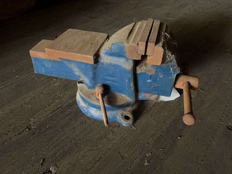3” Bench Vise - Located in Semi Trailer - Hamilton-Maring Auction Group