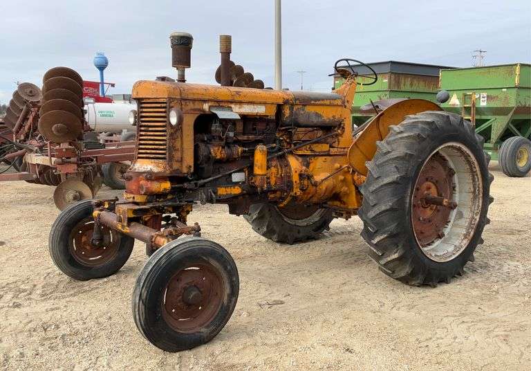 1954 Minneapolis Moline UB tractor, gas, WF, PTO, motor is free but ...