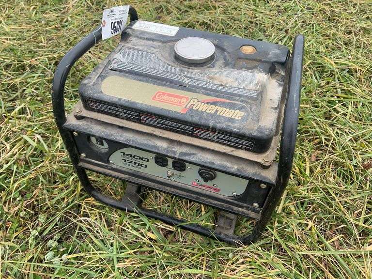 Power Mate 1400 Watt Generator, 3HP, Motor is Free - Hamilton-Maring ...