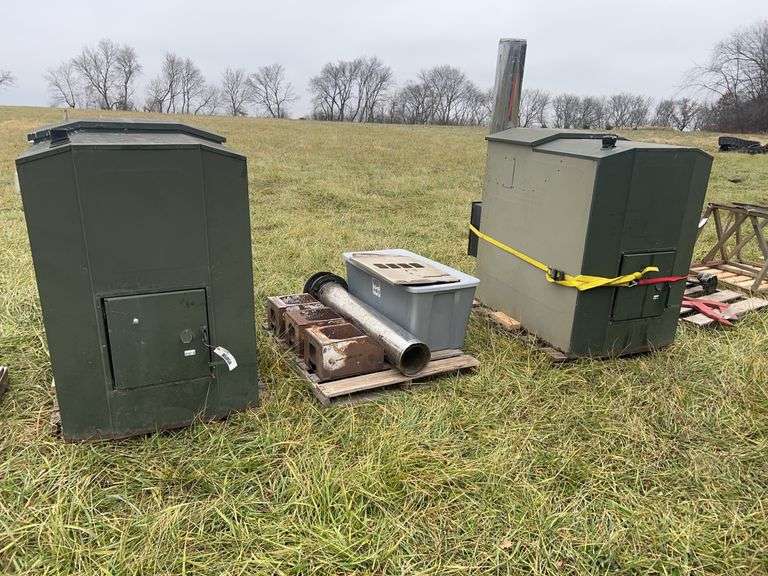 Maxim 175 Central Boiler Outdoor Corn/Pellet Boiler Stove, Comes with ...