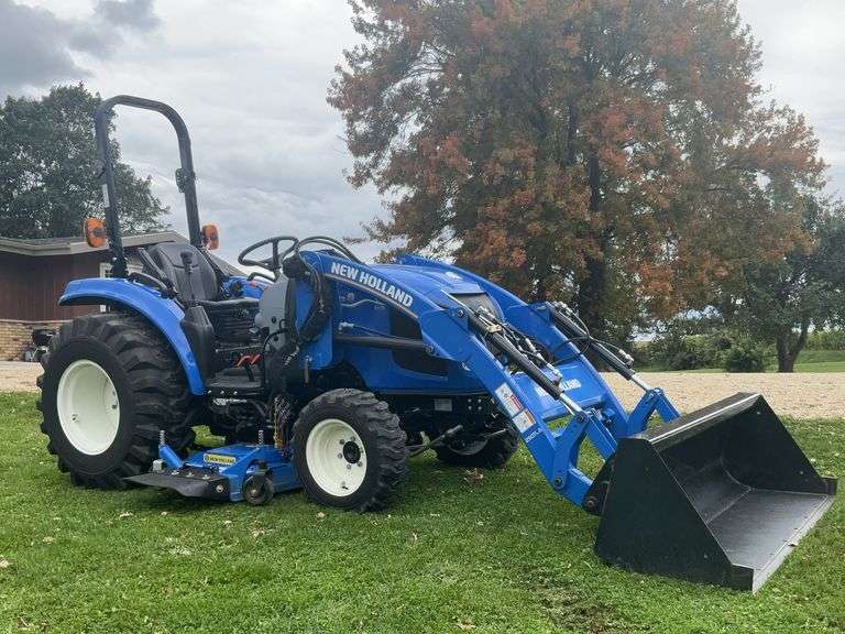 @@@2024 New Holland Boomer 35 Compact Loader Tractor, 61 One Owner ...