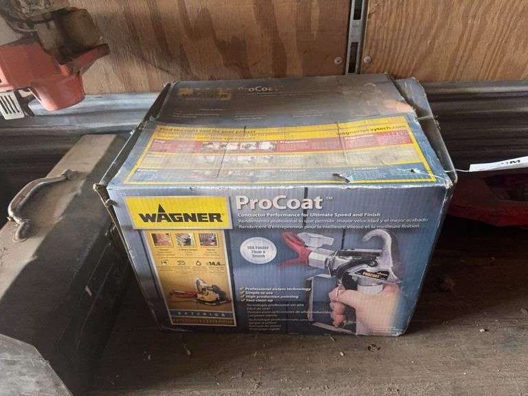 Wagner Procoat Paint Sprayer - Located in Semi Trailer - Hamilton ...