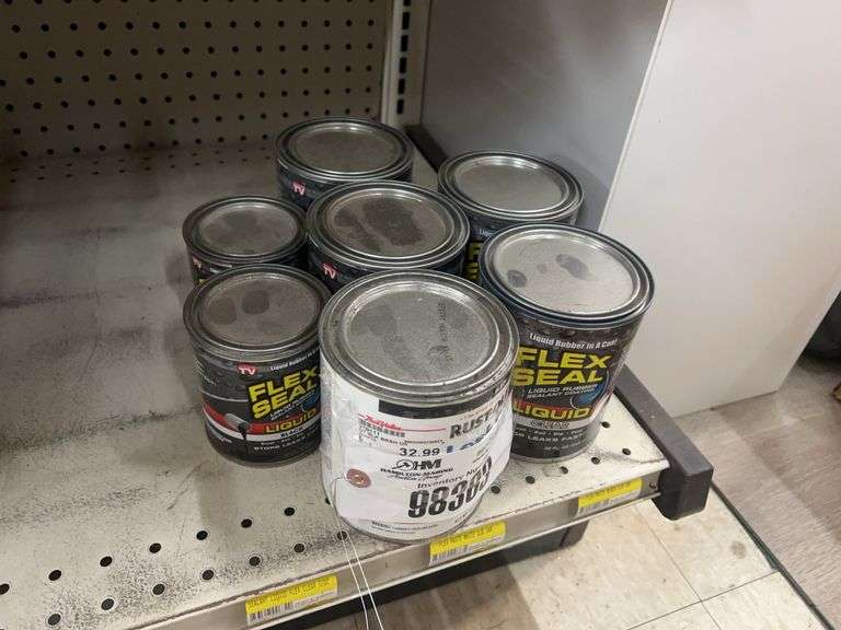 Assortment of Rustoleum/FlexSeal Liquid Rubber Aisle 8 - Hamilton ...
