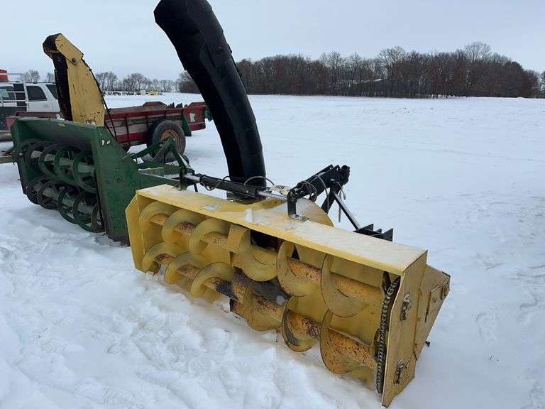 ARPS Snow Blower, 3pt, 540 PTO, Dual Auger 2 Stage, 7', Hydraulic Spout ...