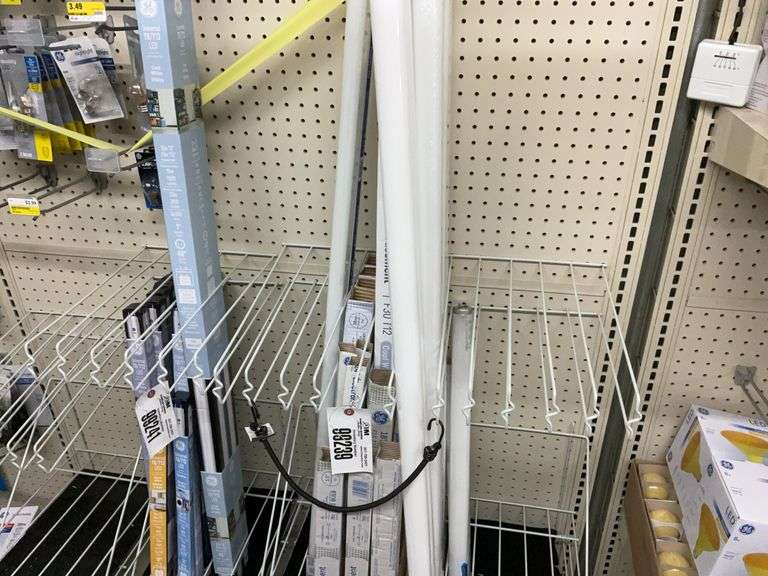 Selection of Fluorescent Tube Lights, Aisle 19 Wall - Hamilton-Maring ...