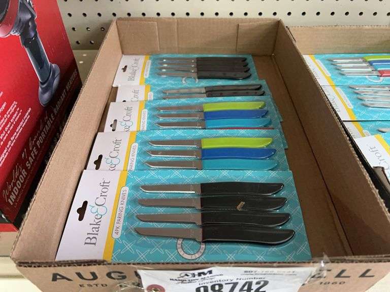 Flat Of Blake & Croft Paring Knives, Aisle 3 Endcap - Hamilton-Maring ...