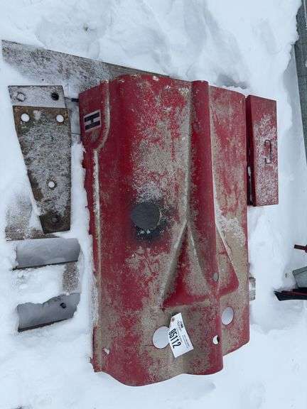 Farmall H Hood, (2) Farmall Front Mount Hitches, Toolbox - Hamilton ...