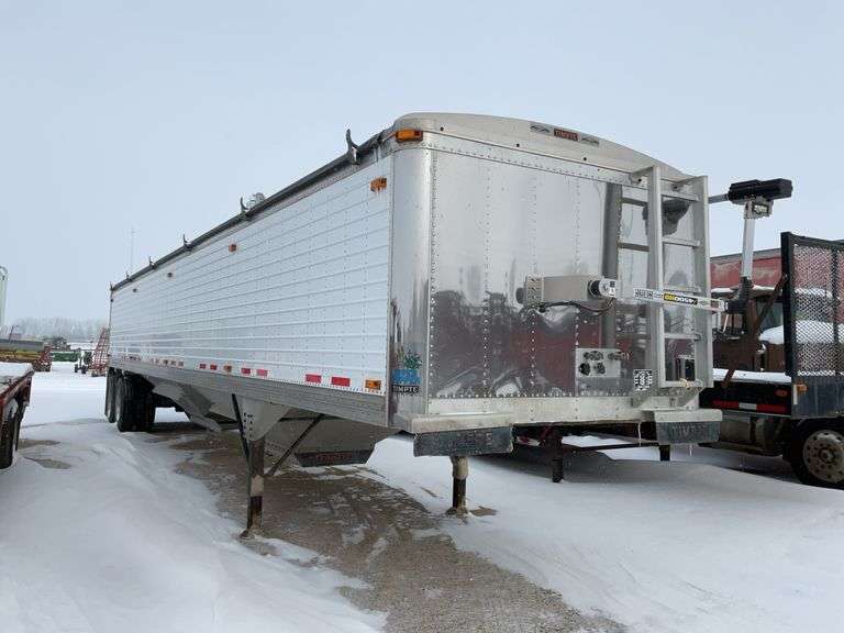 ** 2004 Timpte Grain Trailer, 42ftx66", Electric Roll Tarp, 22.5 Tires ...