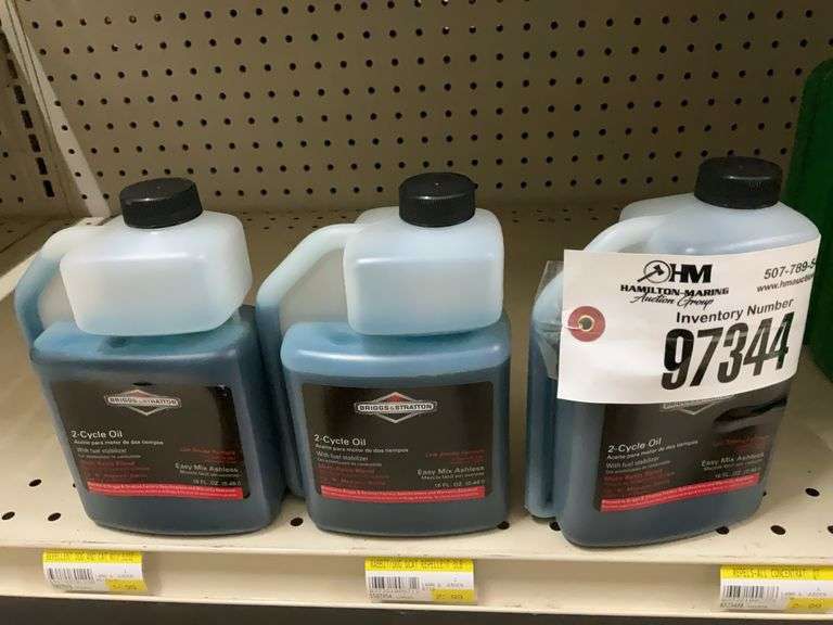 3-16 oz B/S 2 Cycles Oil - Hamilton-Maring Auction Group