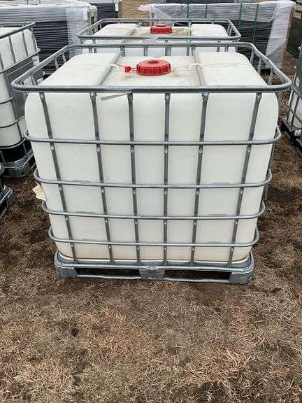 275 Gallon Poly Cage Tote - Hamilton-Maring Auction Group