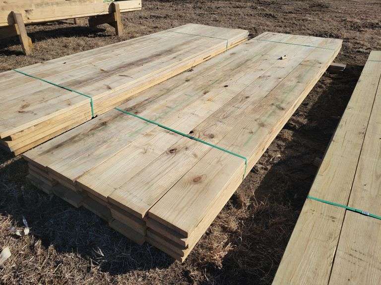 (25) 2"x10"x14' New Lumber - Hamilton-Maring Auction Group