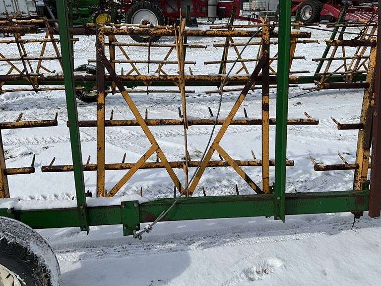 Kovar 50' Spike Tooth Drag, 10 Section, Hydraulic - Hamilton-Maring ...