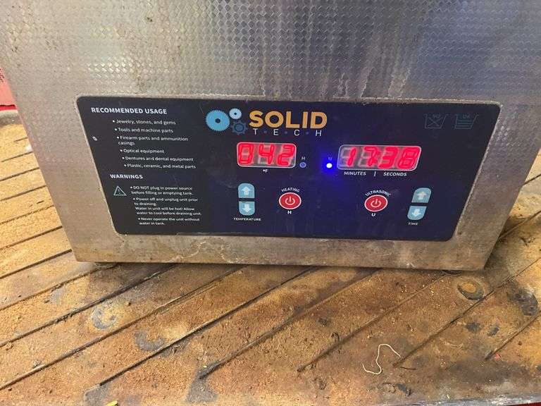Solid Tech Model UC-ST60150 Table Top, Ultrasonic - Hamilton-Maring Auction Group