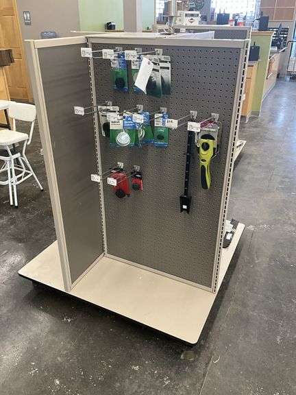 Lozier Display Rack Multi Sided, Sells with all Ha - Hamilton-Maring ...