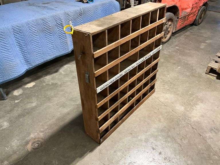 Wood Bolt Bin - Hamilton-Maring Auction Group