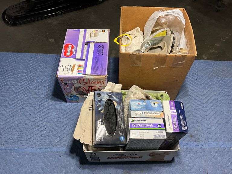 Box of Shop Rags & Misc. - Hamilton-Maring Auction Group