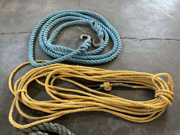 Tow Rope & Regular Rope - Hamilton-Maring Auction Group
