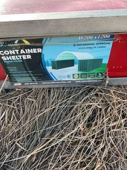 Storage Container Hoop Building - Hamilton-Maring Auction Group