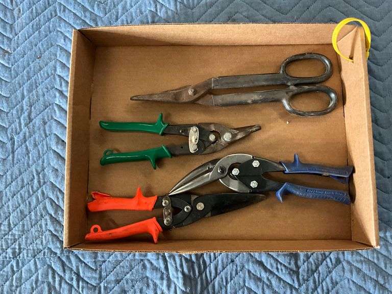 Assortment of Tin Snips - Hamilton-Maring Auction Group