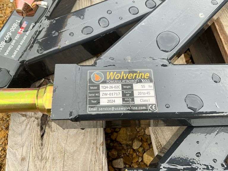 Unused 2024 Tractor Class 1 Quick Hitch Attachment - Hamilton-Maring ...