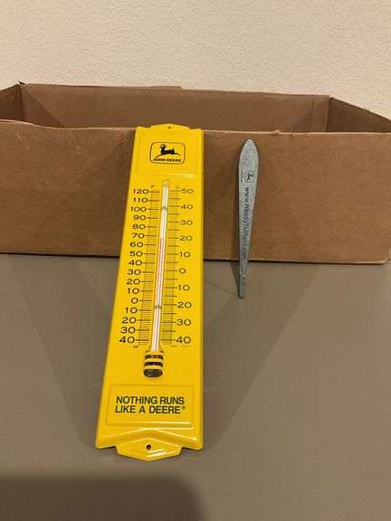 Vintage John Deere Thermometer, Depth Gage for Pla - Hamilton-Maring ...