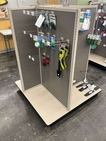 Lozier Display Rack Multi Sided, Sells with all Ha - Hamilton-Maring ...