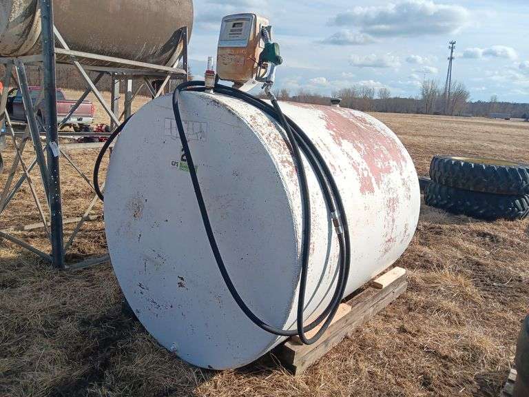 1000 Gallon Diesel Fuel Barrel with Gasboy Electri - Hamilton-Maring ...