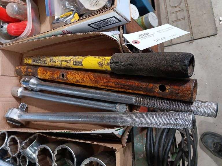 3/4" Ratchet, Breaker Bar, Extension, Cheater Pipe - Hamilton-Maring ...