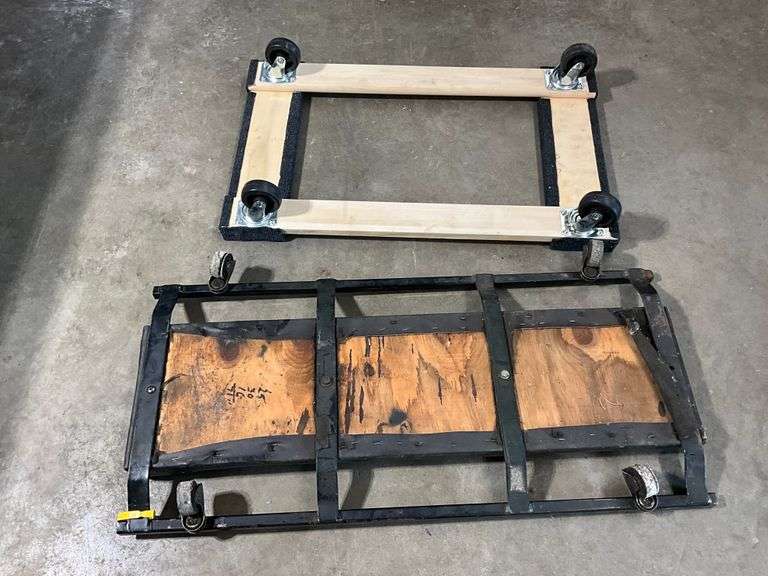 Mechanics Creeper & 4-Wheel Dolly - Hamilton-Maring Auction Group