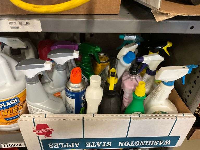 (2) Boxes of Cleaning Supplies - Hamilton-Maring Auction Group