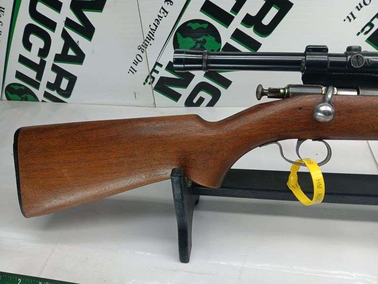 Winchester Model 167 Bolt Rifle, Weaver B6 Scope, - Hamilton-Maring ...