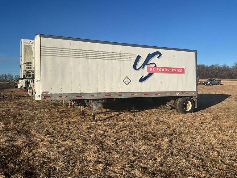!!!1991 Utility Semi Van Enclosed Water Tender Tra - Hamilton-Maring ...