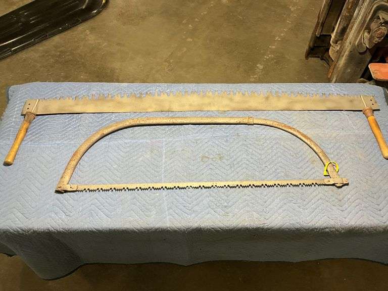 (2) Large Hand Saws - Hamilton-Maring Auction Group