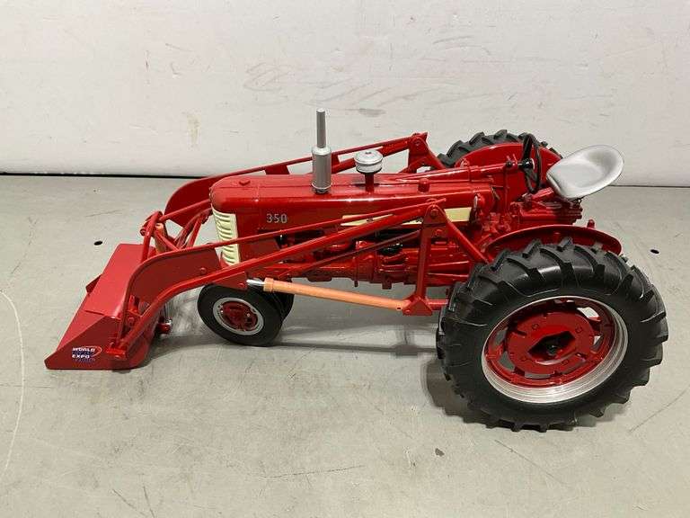 Spec Cast Farmall 350 w/IH McCormick #33 Loader, W - Hamilton-Maring ...