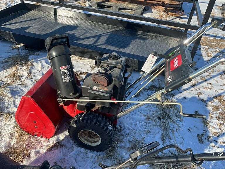 Toro 521 Snowblower, 21", Two Stage, Runs - Hamilton-Maring Auction Group