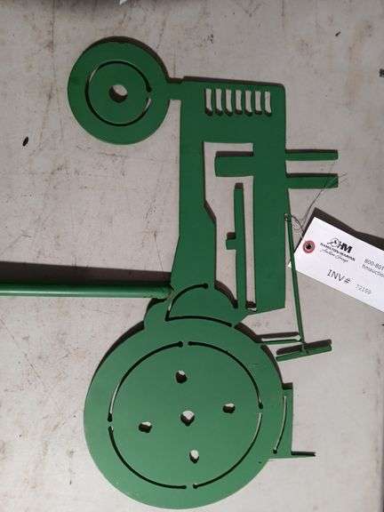 Metal Decorative Tractor Cut Out - Hamilton-Maring Auction Group
