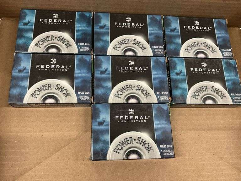 35 Slugs Federal 16 Gauge 2 3/4 in. 4/5 oz. - Hamilton-Maring Auction Group