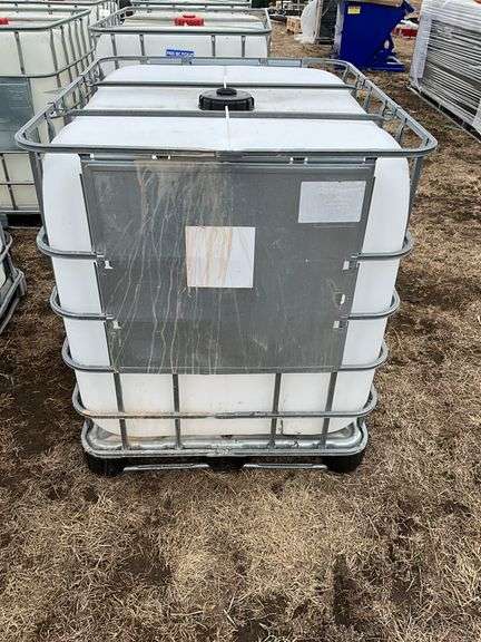 275 Gallon Poly Cage Tote - Hamilton-Maring Auction Group