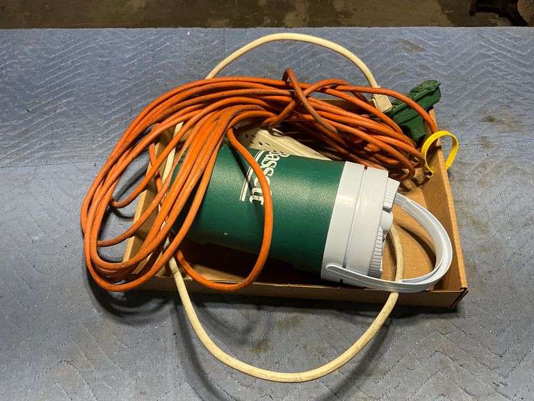 Flat w/Electrical Cords & Water Jug - Hamilton-Maring Auction Group