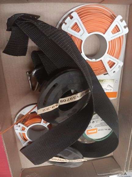 Assorted Stihl Trimmer Line, Shoulder Strap, Locat - Hamilton-Maring ...