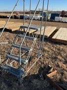 ULine 5 Step Rolling Steps - Hamilton-Maring Auction Group