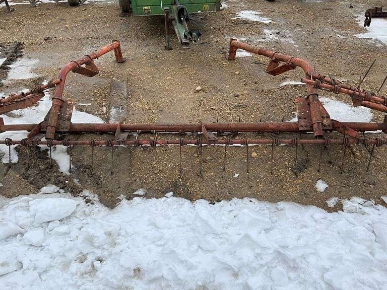 2 bar spring tooth harrow, soil evener - Hamilton-Maring Auction Group