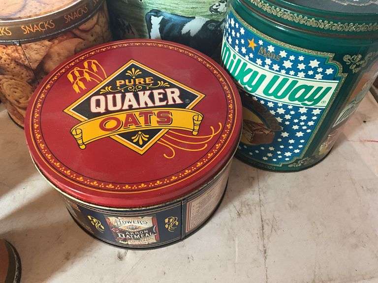 Assorted Food Tins - Hamilton-Maring Auction Group