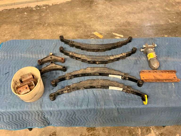 Tandem axle trailer spring kit - 6 leaf and couple - Hamilton-Maring ...