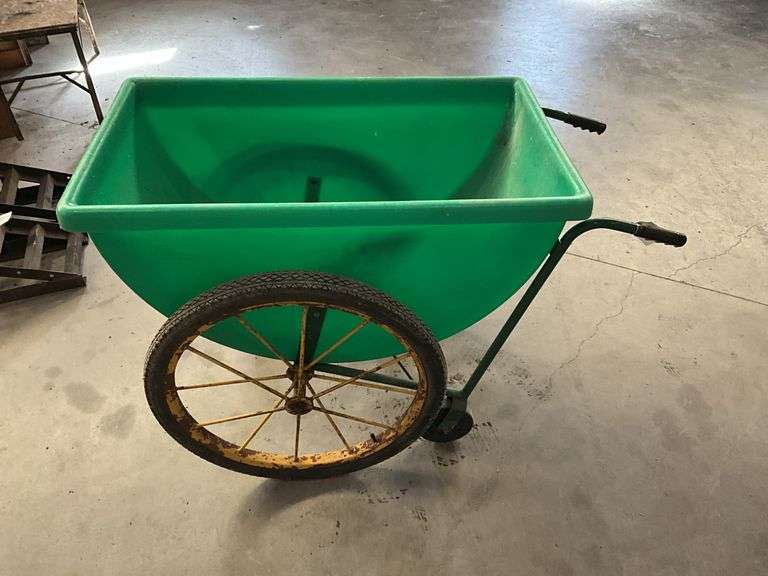 Poly Large Wheel Feed Cart - Hamilton-Maring Auction Group