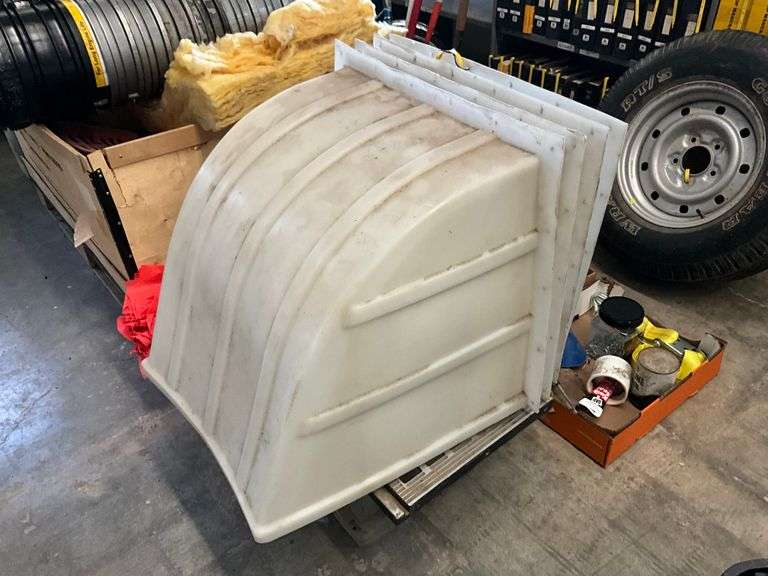 (4) poly hoods for barn fans. See pictures for mea - Hamilton-Maring ...